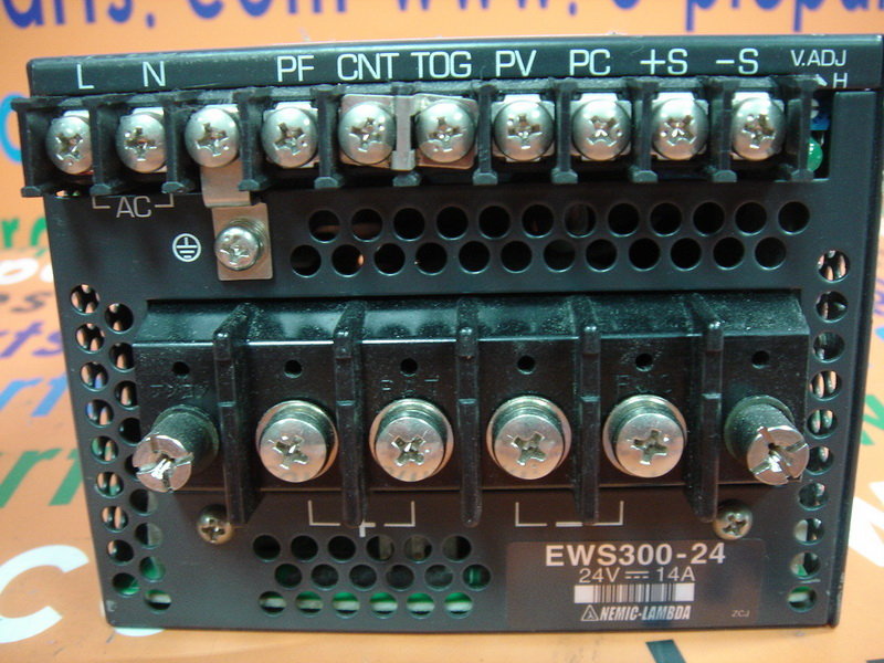 NEMIC-LAMBDA EWS300-24 24V/14A Power Supply EWS 300-24 - 裕益科技自動化設備可程式 ...