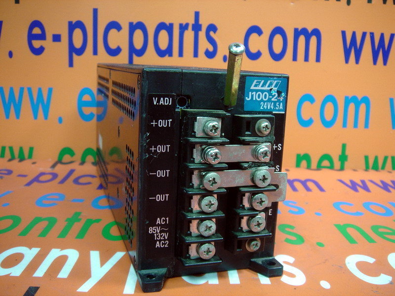 ELCO SWITCHING POWER SUPPLY J100-24 - 裕益科技自動化設備可程式編碼器PLC分散式控制系統DCS