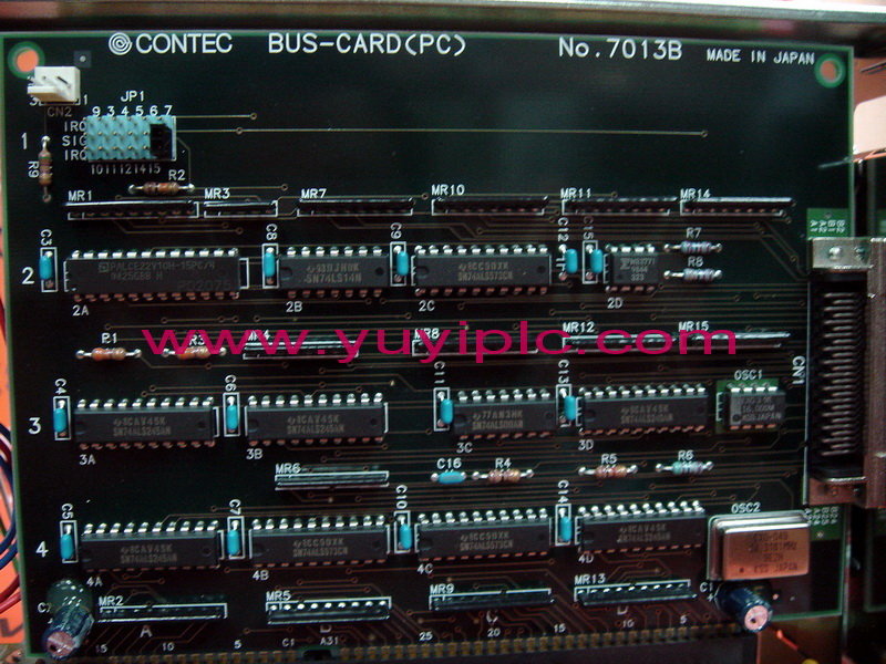 CONTEC BUS-CARD(PC) No.7013B - 裕益科技自動化設備可程式編碼器PLC分散式控制系統DCS