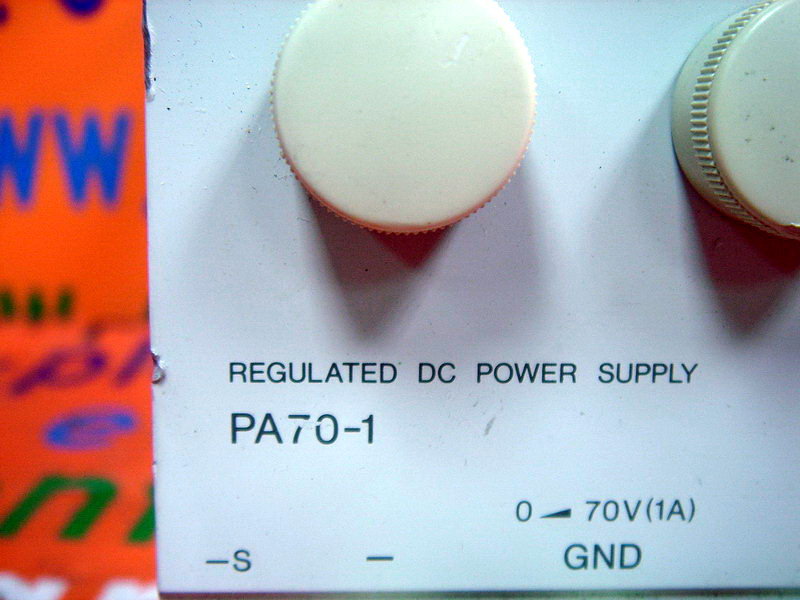 KENWOOD REGULATED DC POWER SUPPLY PA70-1 - 裕益科技自動化設備可程式編碼器PLC分散式控制系統DCS