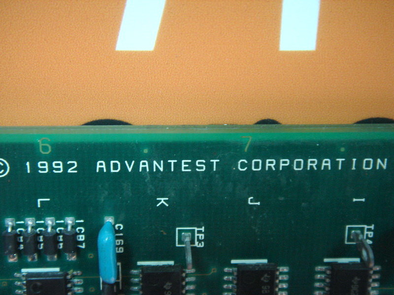 ADVANTEST T7315 TESTER BGR-018100 / PGR-818100CC - 裕益科技自動化設備可程式編碼器PLC分散 ...