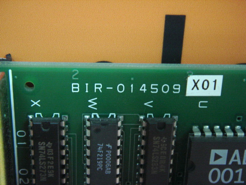 ADVANTEST T7315 TESTER BIR-014509 / PGR-A14509CC - 裕益科技自動化設備可程式編碼器PLC分散 ...