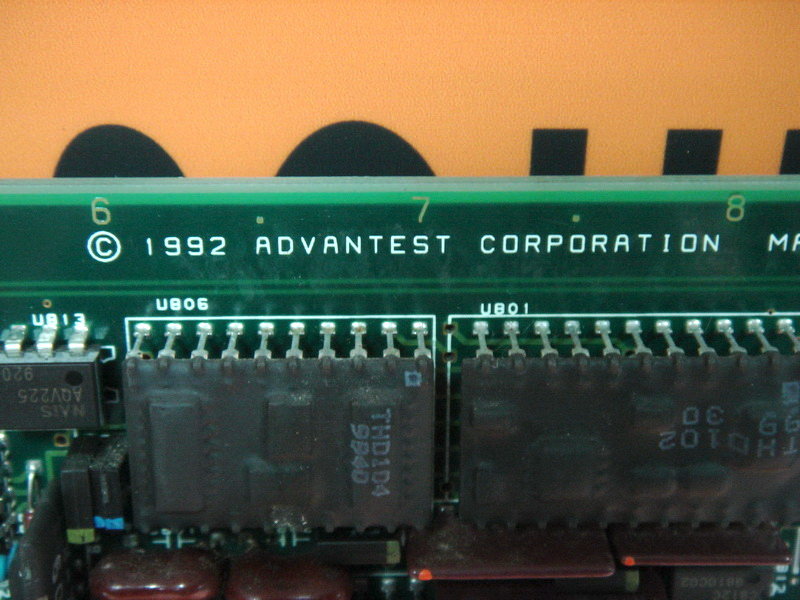 ADVANTEST T7315 TESTER BGR-018213 / PGR-A18213CC - 裕益科技自動化設備可程式編碼器PLC分散 ...