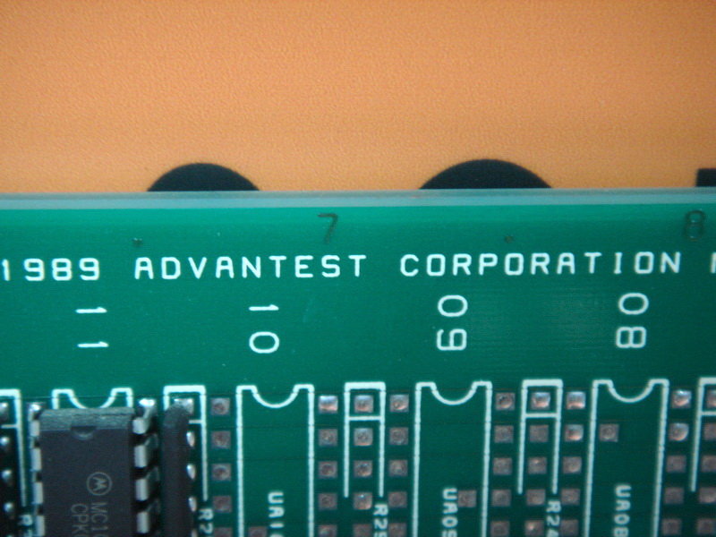 ADVANTEST T7315 TESTER BGR-017015 / PGR-C17015AA - PLC DCS SERVO ...