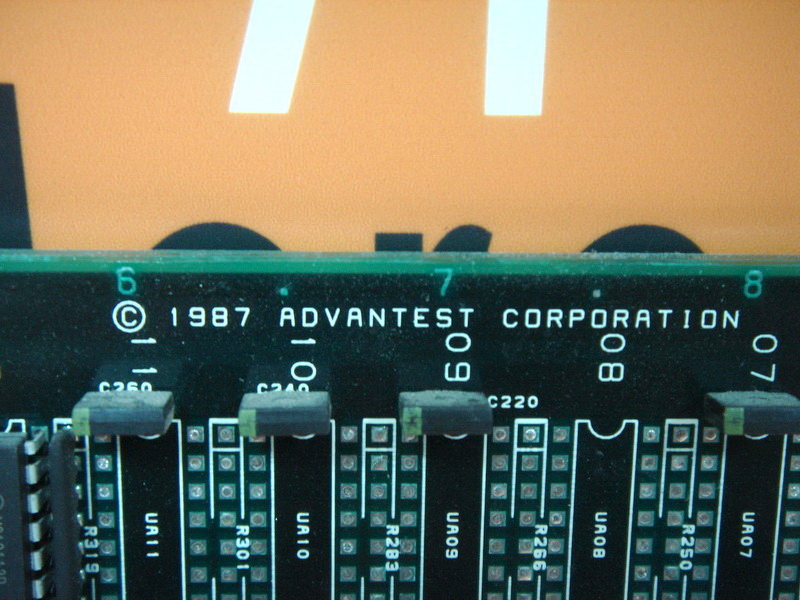 ADVANTEST T7315 TESTER BGR-015372 / PGR-A15372AA - PLC DCS SERVO ...