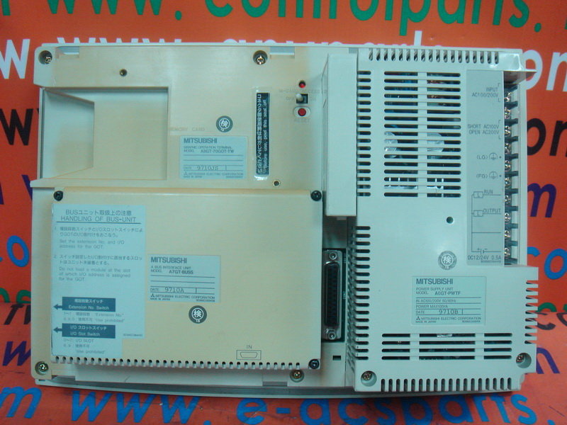 MITSUBISHI MELSEC- A870GOT / A7GT-BUSS / A8GT-70GOT-TW / A8GT-PWTF ...