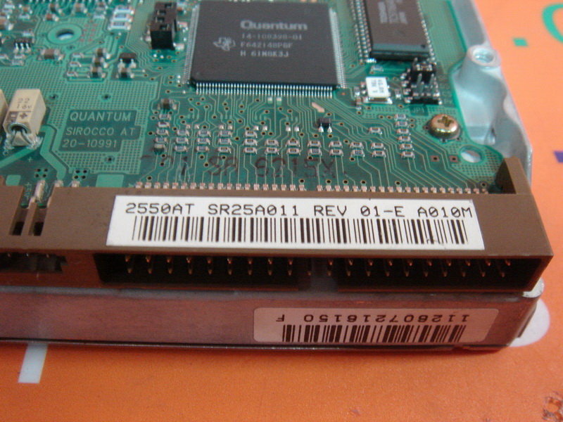 QUANTUM FIREBALL SR25A011 REV 01-E 24GB IDE - 裕益科技自動化設備可程式編碼器PLC分散式控制系統DCS