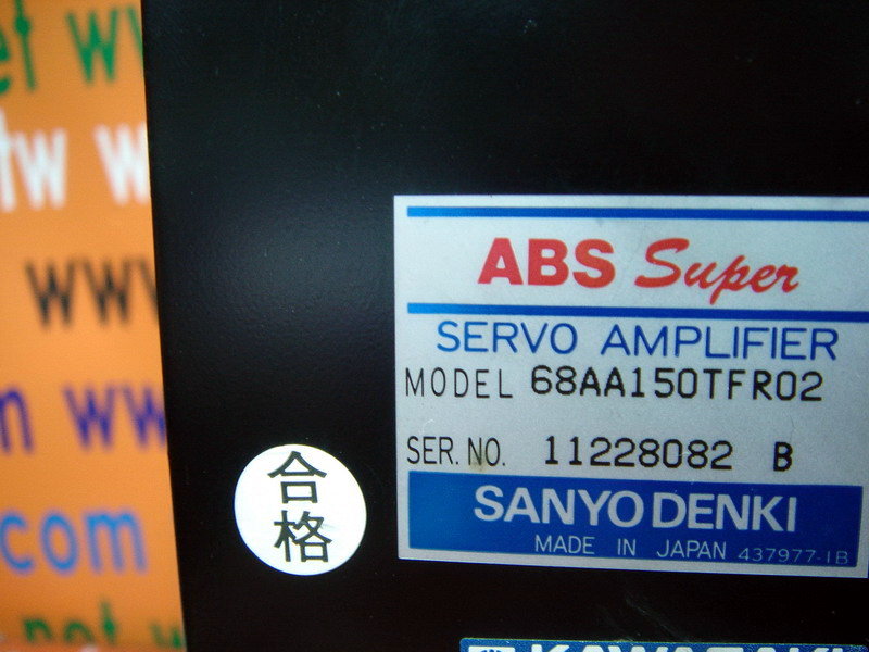 SANYO DENKI ABS Super Servo Amplifier 68AA150TFR02 - 裕益科技自動化設備可程式編碼器PLC ...
