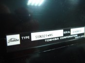 TOSHIBA SSN321-MS SSN321MS - PLC DCS SERVO Control MOTOR POWER SUPPLY ...