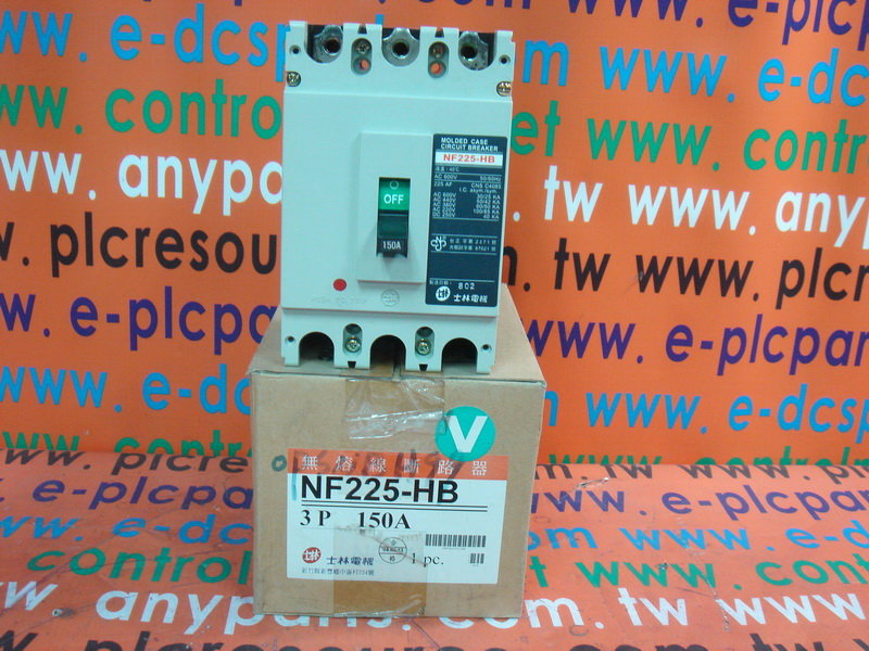 SHIHLIN MOLDED CASE CIRCUIT BREAKER NF225-HB - 裕益科技自動化設備可程式編碼器PLC分散式控制系統DCS