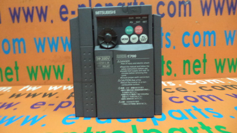 MITSUBISHI INVERTER FR-E720-2.2K - 裕益科技自動化設備可程式編碼器PLC分散式控制系統DCS