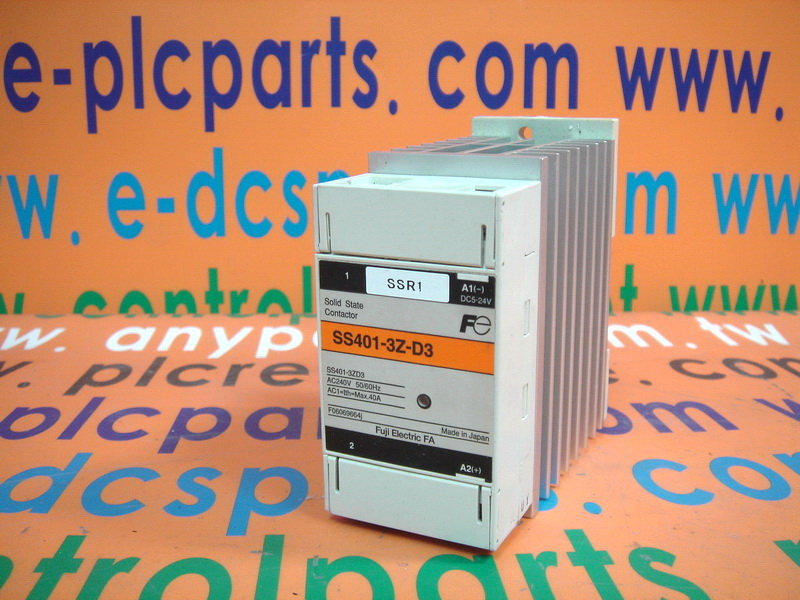 FUJI SOLID STATE CONTACTOR SS401-3Z-D3 - PLC DCS SERVO Control MOTOR ...