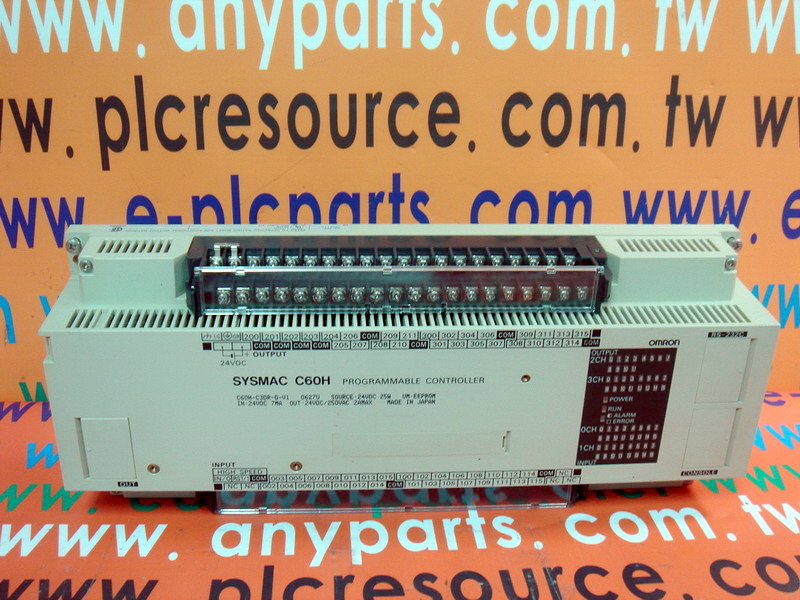 OMRON C60H-C3DR-D-V1 (SYSMAC C60H) - PLC DCS SERVO Control MOTOR POWER ...