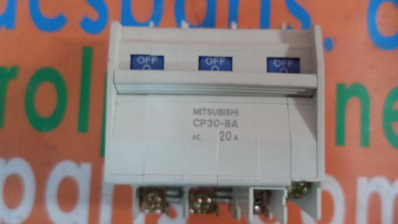 MITSUBISHI CIRCUIT PROTECTOR CP30-BA POLE 3 20A - 裕益科技自動化設備可程式編碼器PLC分散式 ...