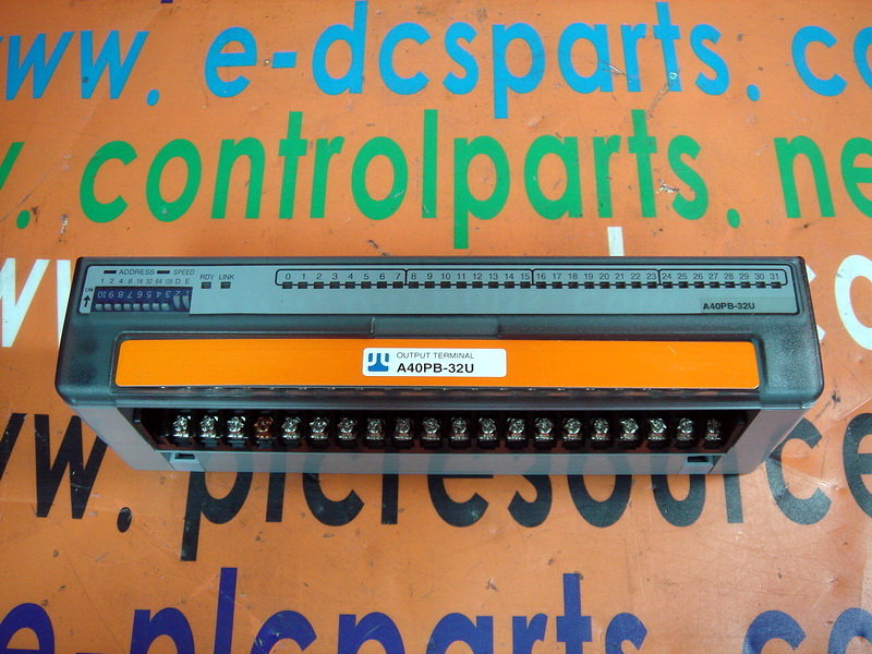ANYWIRE OUTPUT TERMINAL A40PB-32U - 裕益科技自動化設備可程式編碼器PLC分散式控制系統DCS