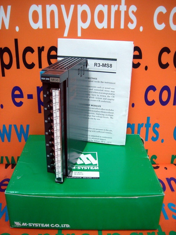 M-SYSTEM R3-MS8S - 裕益科技自動化設備可程式編碼器PLC分散式控制系統DCS
