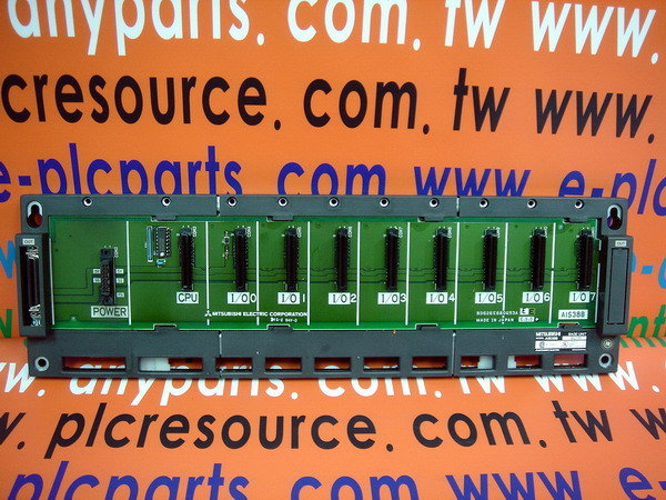 MITSUBISHI A1S38B BASE UNIT - 裕益科技自動化設備可程式編碼器PLC分散式控制系統DCS
