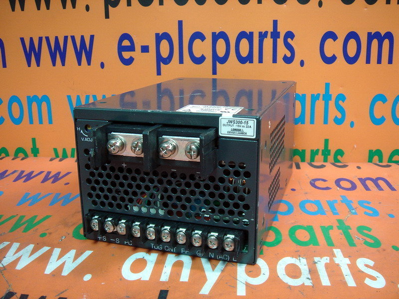 NEMIC-LAMBDA JWS300-15 SWITCHING POWER SUPPLY 15V 22A - PLC DCS SERVO Control MOTOR POWER SUPPLY ...
