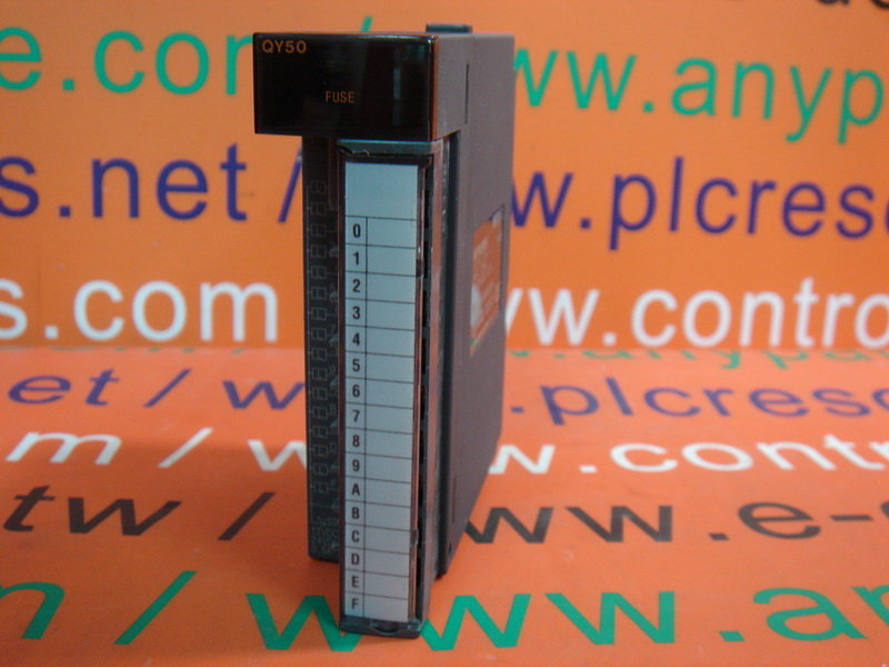 MITSUBISHI QY50 OUTPUT UNIT - 裕益科技自動化設備可程式編碼器PLC分散式控制系統DCS