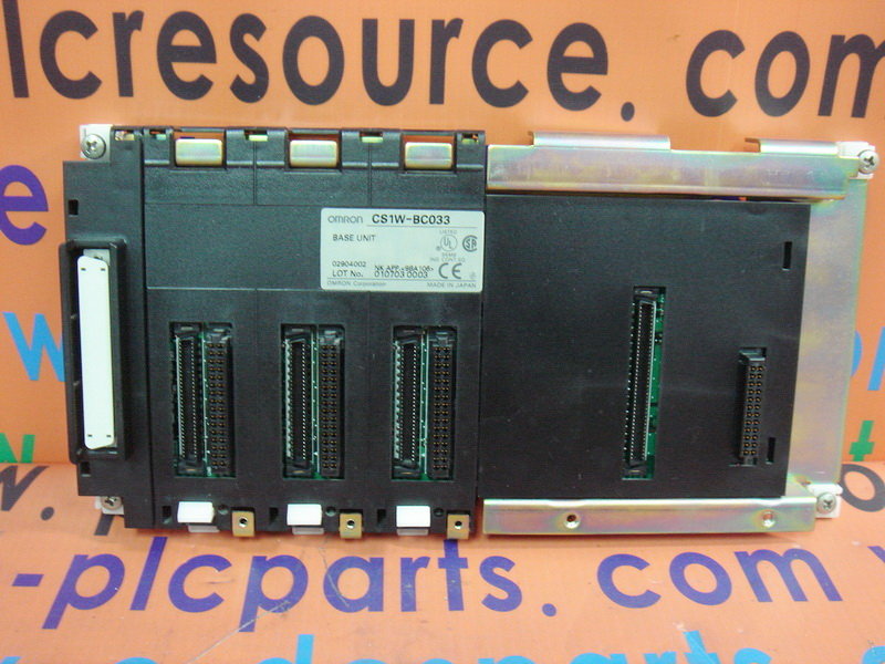 OMRON BASE UNIT CS1W-BC033 - 裕益科技自動化設備可程式編碼器PLC分散式控制系統DCS