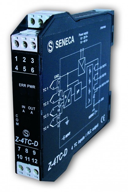 SENECA Z-4TC-D - 裕益科技自動化設備可程式編碼器PLC分散式控制系統DCS