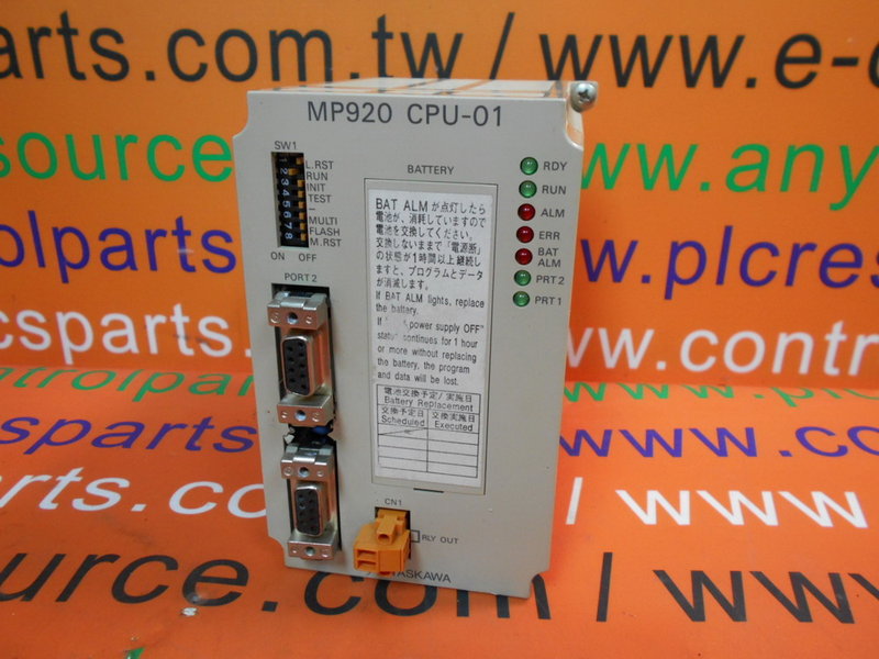 YASKAWA JEPMC-CP200 - 裕益科技自動化設備可程式編碼器PLC分散式控制系統DCS