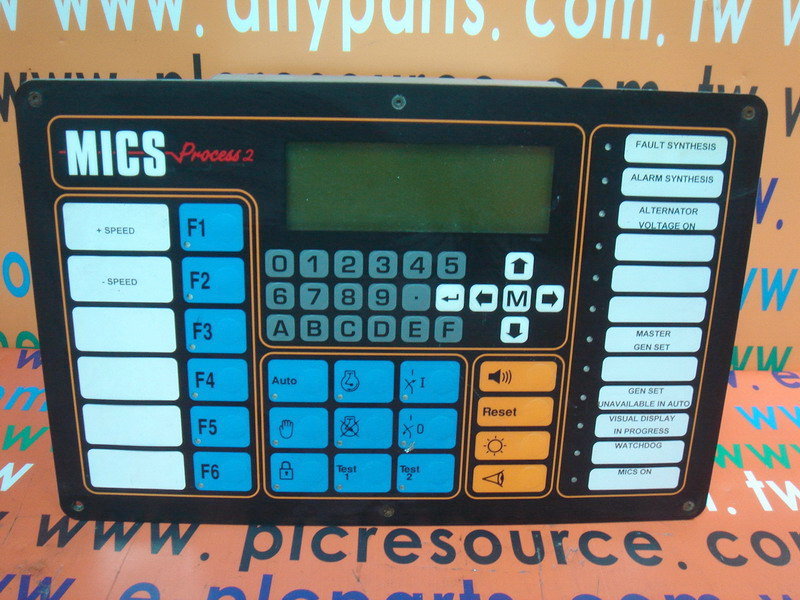 MICS BASE MICS PROCESS2 P146000 / E98 / 40 N°001048 P.I.E.CPU P146010 ...