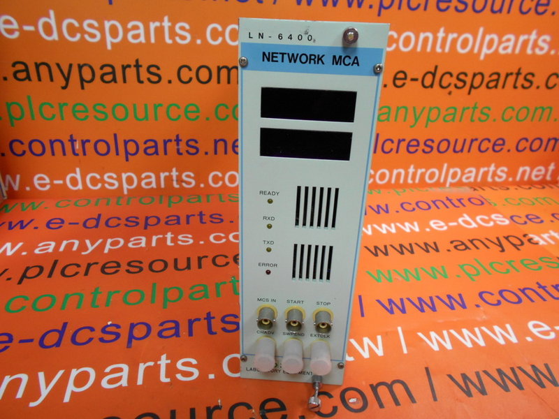 LABORATORY EQUIPMENT LN-6400 NETWORK MCA - PLC DCS SERVO Control MOTOR ...