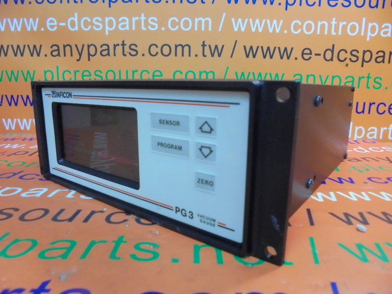 INFICON PG3 - 裕益科技自動化設備可程式編碼器PLC分散式控制系統DCS