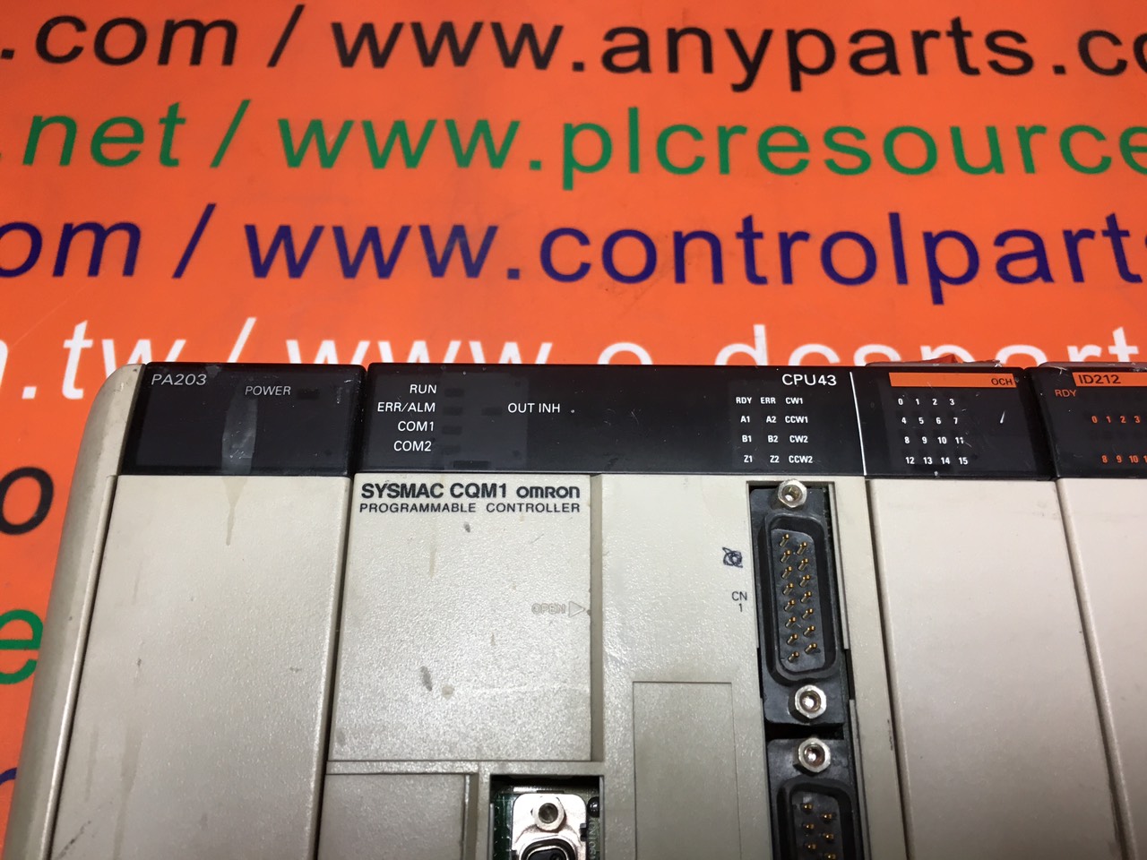 OMRON CPU43 / PA203 / ID212 / OC222 - 裕益科技自動化設備可程式編碼器PLC分散式控制系統DCS