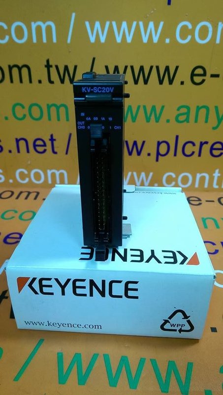 KEYENCE HIGHT SPEED COUNTER KV-SC20V - 裕益科技自動化設備可程式編碼器PLC分散式控制系統DCS