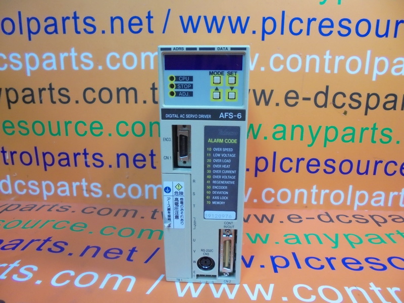 WACO DIGITAL AC SERVO DRIVER AFS-6#D-ME1 - 裕益科技自動化設備可程式編碼器PLC分散式控制系統DCS