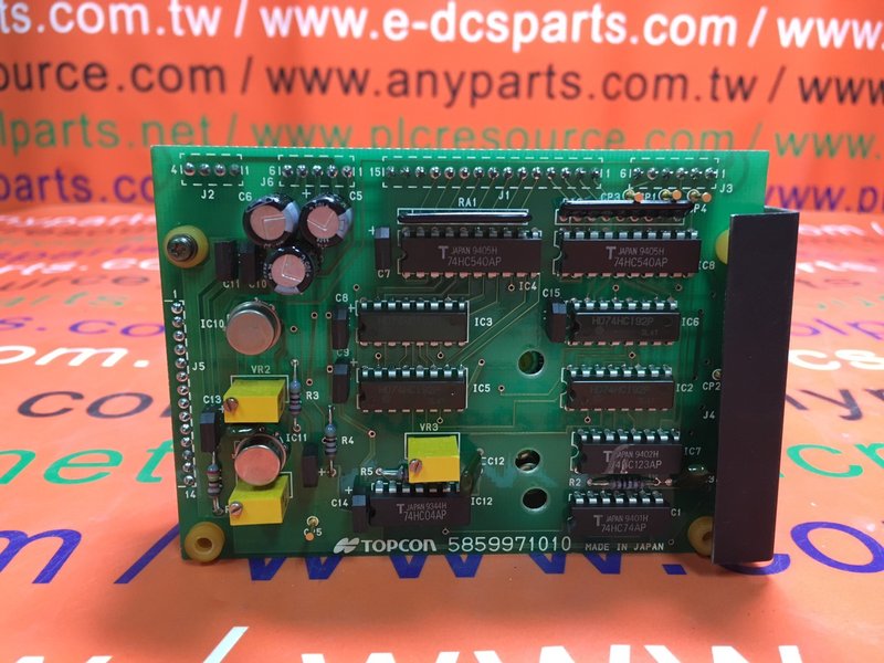 TOPCON 5859971010 - 裕益科技自動化設備可程式編碼器PLC分散式控制系統DCS