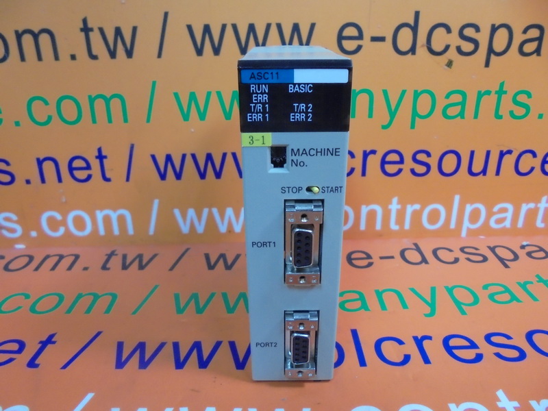 OMRON ASC11 UNIT C200H-ASC11 - 裕益科技自動化設備可程式編碼器PLC分散式控制系統DCS