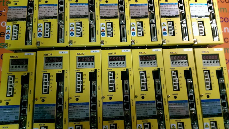 ESTIC SERVO AXIS CONTROL UNIT ENRZ-AU40-10 - 裕益科技自動化設備可程式編碼器PLC分散式控制系統DCS