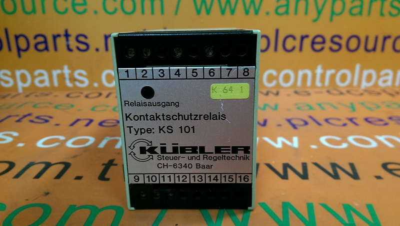 KUBLER RELAISAUSGANG KS101 - 裕益科技自動化設備可程式編碼器PLC分散式控制系統DCS
