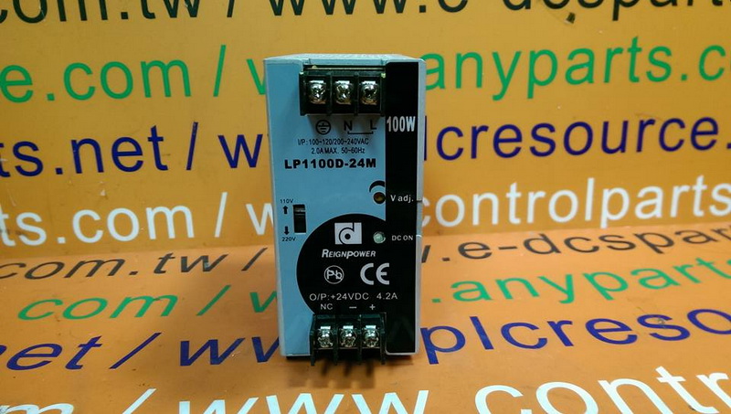 REIGNPOWER DIN RAIL POWER SUPPLY LP1100D-24M - PLC DCS SERVO Control MOTOR POWER SUPPLY IPC ROBOT