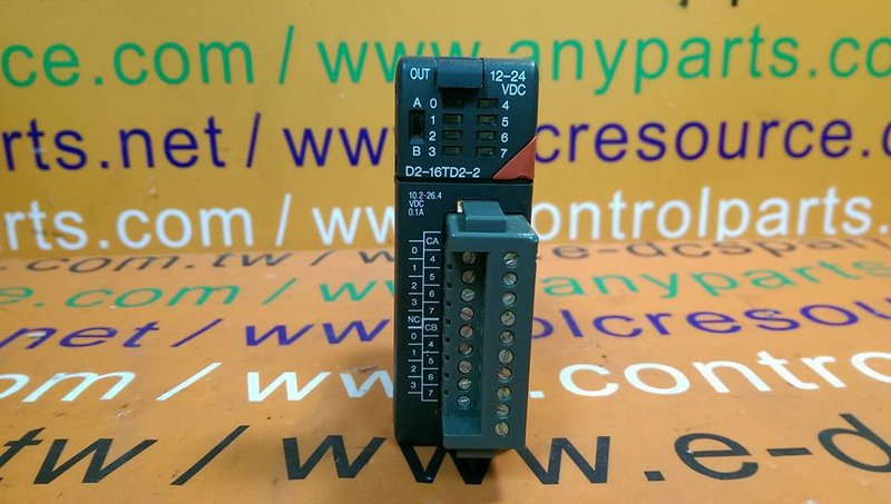 KOYO DIRECT 205 DC INPUT MODULE D2-16TD2-2 - 裕益科技自動化設備可程式編碼器PLC分散式控制系統DCS