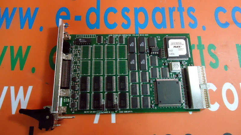 ALPHI CPCI-DA16 REV.B.1 9849 - 裕益科技自動化設備可程式編碼器PLC分散式控制系統DCS
