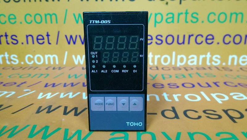 TOHO TEMPERATURE CONTROLLER TTM-005S-2-1-AF - PLC DCS SERVO Control ...