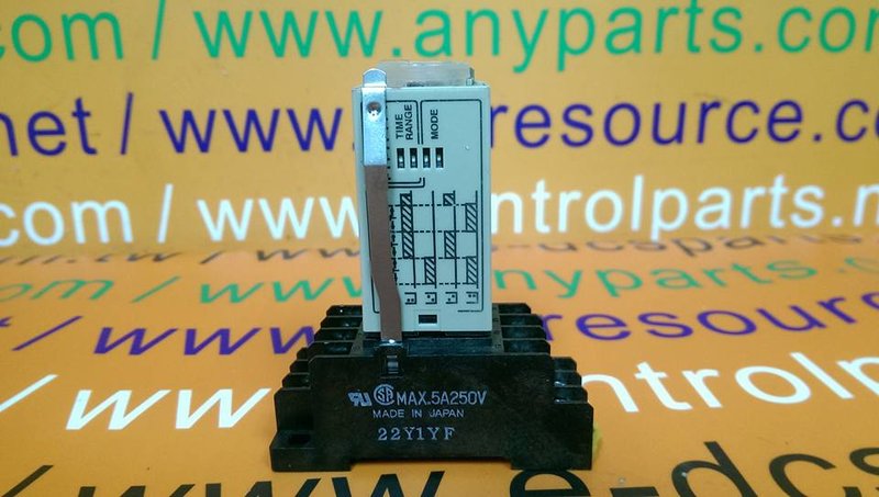 OMRON TIMER WITH MAX.5A 250V 22YIYF H3YN-4 - 裕益科技自動化設備可程式編碼器PLC分散式控制系統DCS