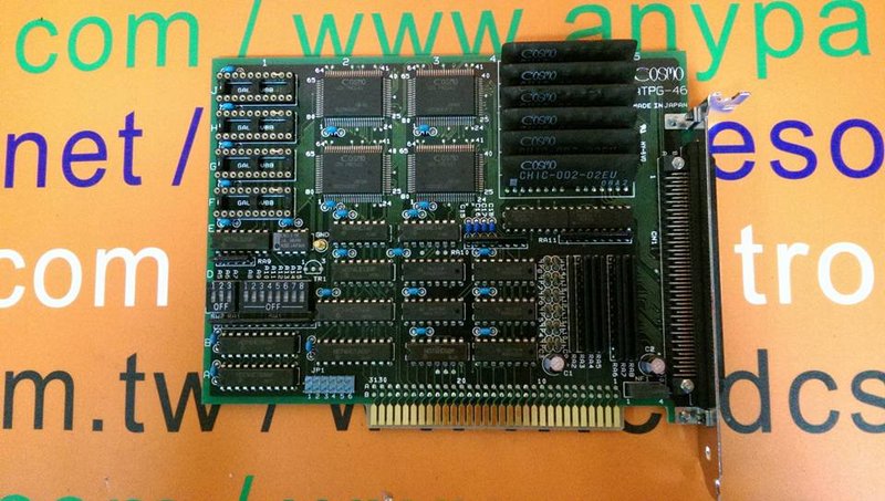 COSMO ISA PCB BOARD ATPG-46 - 裕益科技自動化設備可程式編碼器PLC分散式控制系統DCS