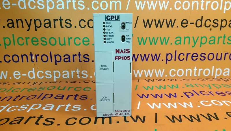 MATSUSHITA NAiS FP10S CPU UNIT AFP6231 - 裕益科技自動化設備可程式編碼器PLC分散式控制系統DCS