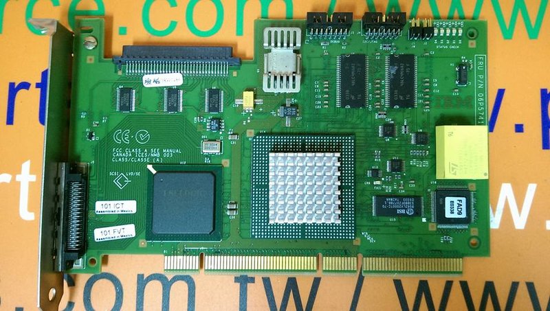 IBM ServoRAID CONTROLLER FRU P/N:06P5741 - 裕益科技自動化設備可程式編碼器PLC分散式控制系統DCS
