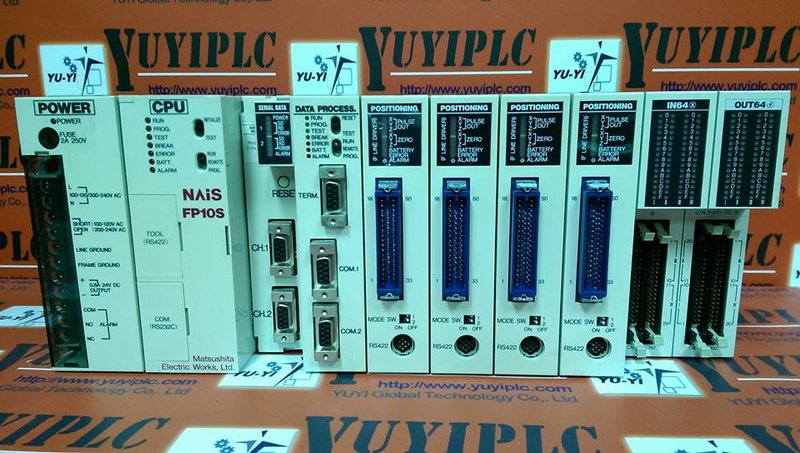 MATSUSHITA NAiS PROGRAMMBLE CONTROLLER UNIT - PLC DCS SERVO Control MOTOR POWER SUPPLY IPC ROBOT