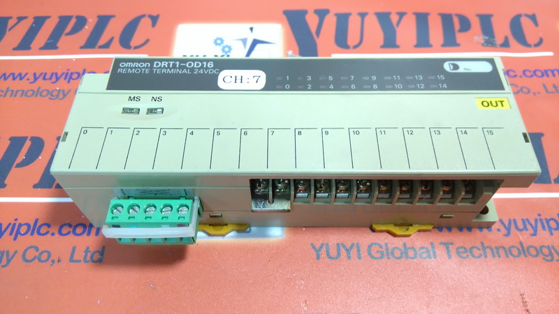 OMRON REMOTE TERMINAL DRT1-OD16 - 裕益科技自動化設備可程式編碼器PLC分散式控制系統DCS