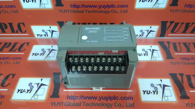 SHARP PROGRAMMABLE CONTROLLER JW10 JW-1324K - 裕益科技自動化設備可程式編碼器PLC分散式控制系統DCS