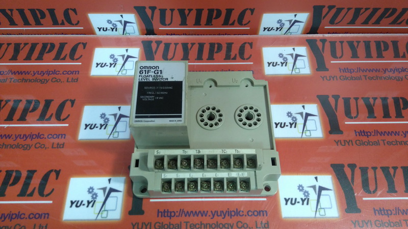 OMRON FLOATLESS LEVEL SWITCH 61F-G1 - 裕益科技自動化設備可程式編碼器PLC分散式控制系統DCS