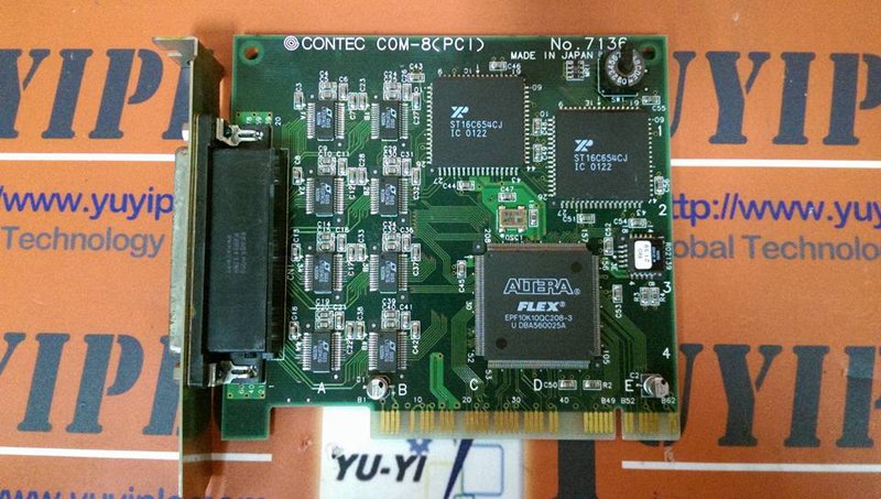 CONTEC RS-232 8CH PCI COMMUNICATION BOARD COM-8(PCI) - PLC DCS SERVO ...