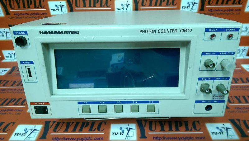 HAMAMATSU PHOTON COUNTER C5410 - 裕益科技自動化設備可程式編碼器PLC分散式控制系統DCS